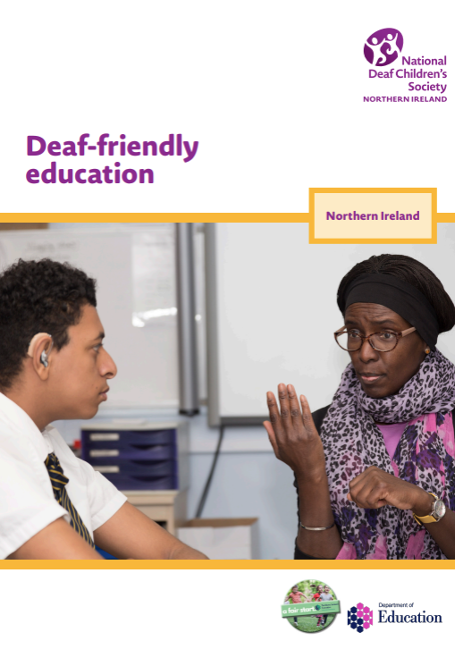 Deaf-friendly education: Northern Ireland – NDCS Bookshop
